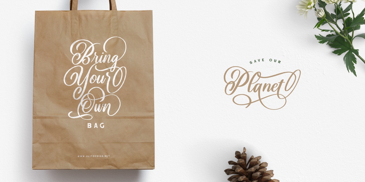 Шрифт Lovina Script